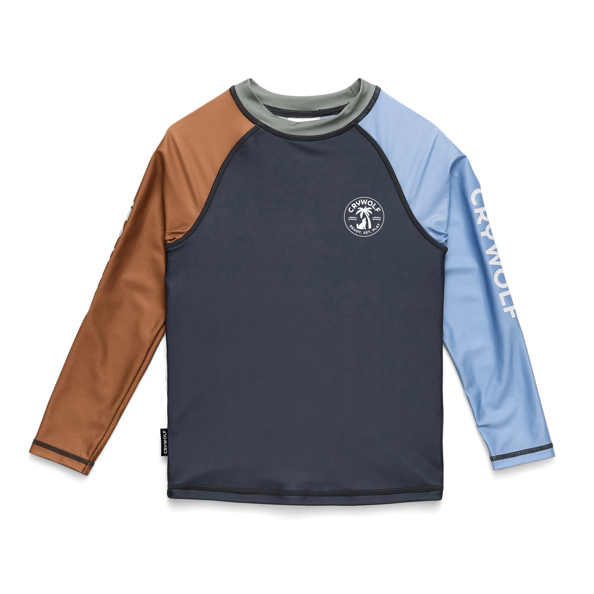 Crywolf Rash Vest - Ocean Grey Combo – Daisy and Hen