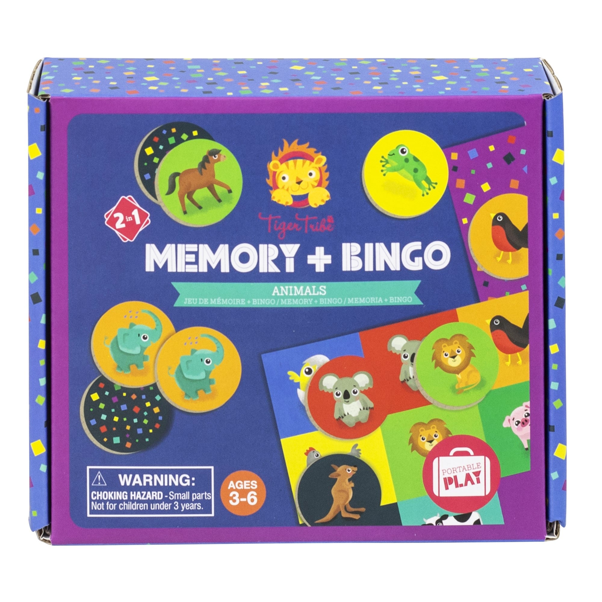 Memory + Bingo - Animals – Daisy and Hen