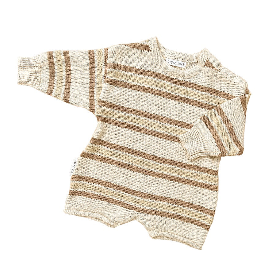 Ziggy Lou - Long Sleeve Playsuit | Cinnamon – Daisy and Hen