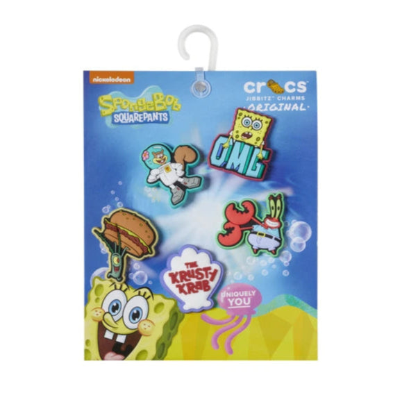 Jibbitz Charms - Spongebob 5pk – Daisy and Hen