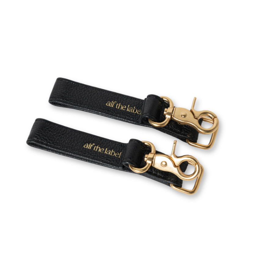 Alf the Label Luxe Pram Straps - Black – Daisy and Hen