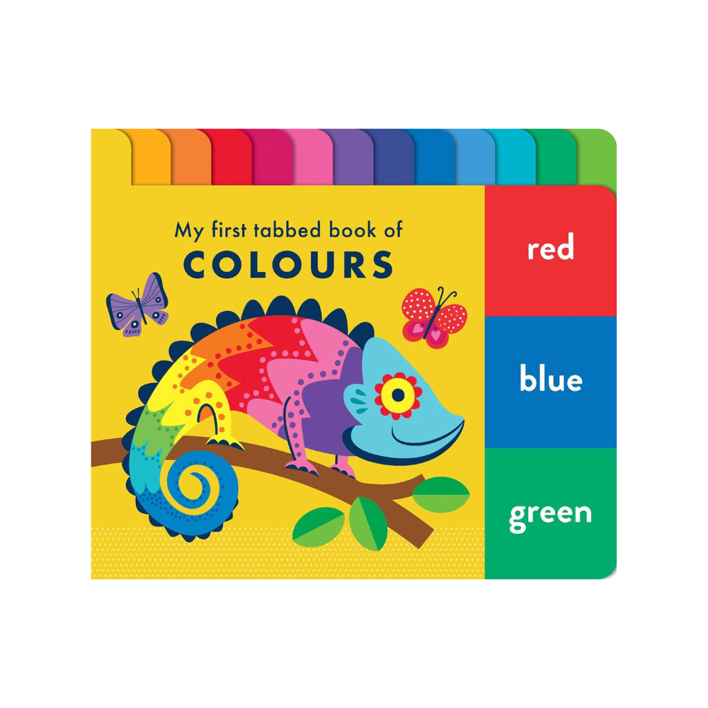 Chunky Tabbed Board Book - Colours – Daisy and Hen