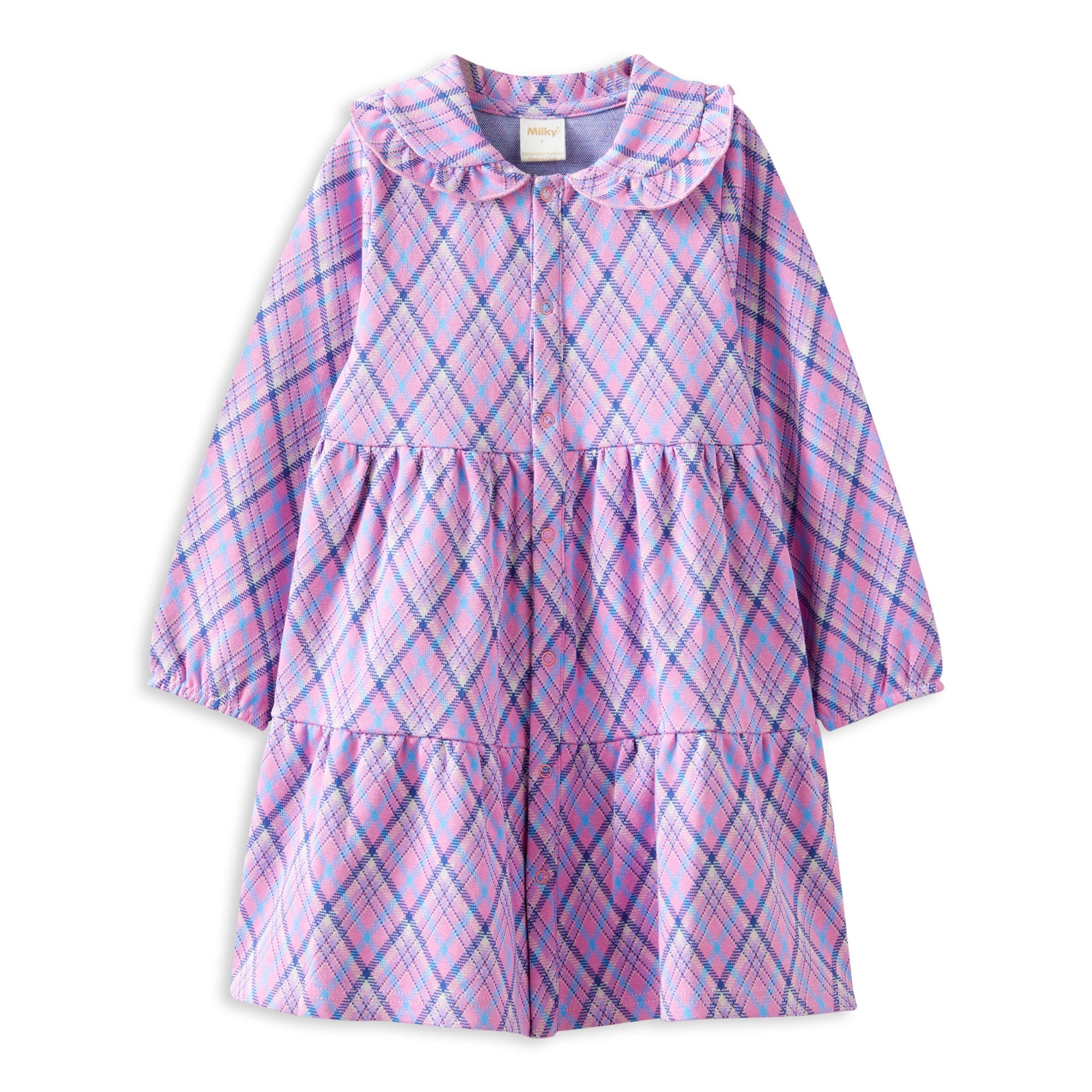 Playtime Check Dress – Daisy and Hen