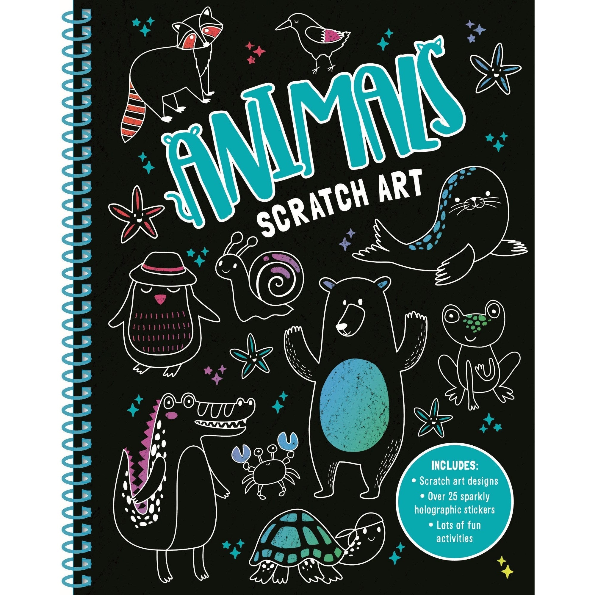 Scratch Art - Animals – Daisy and Hen