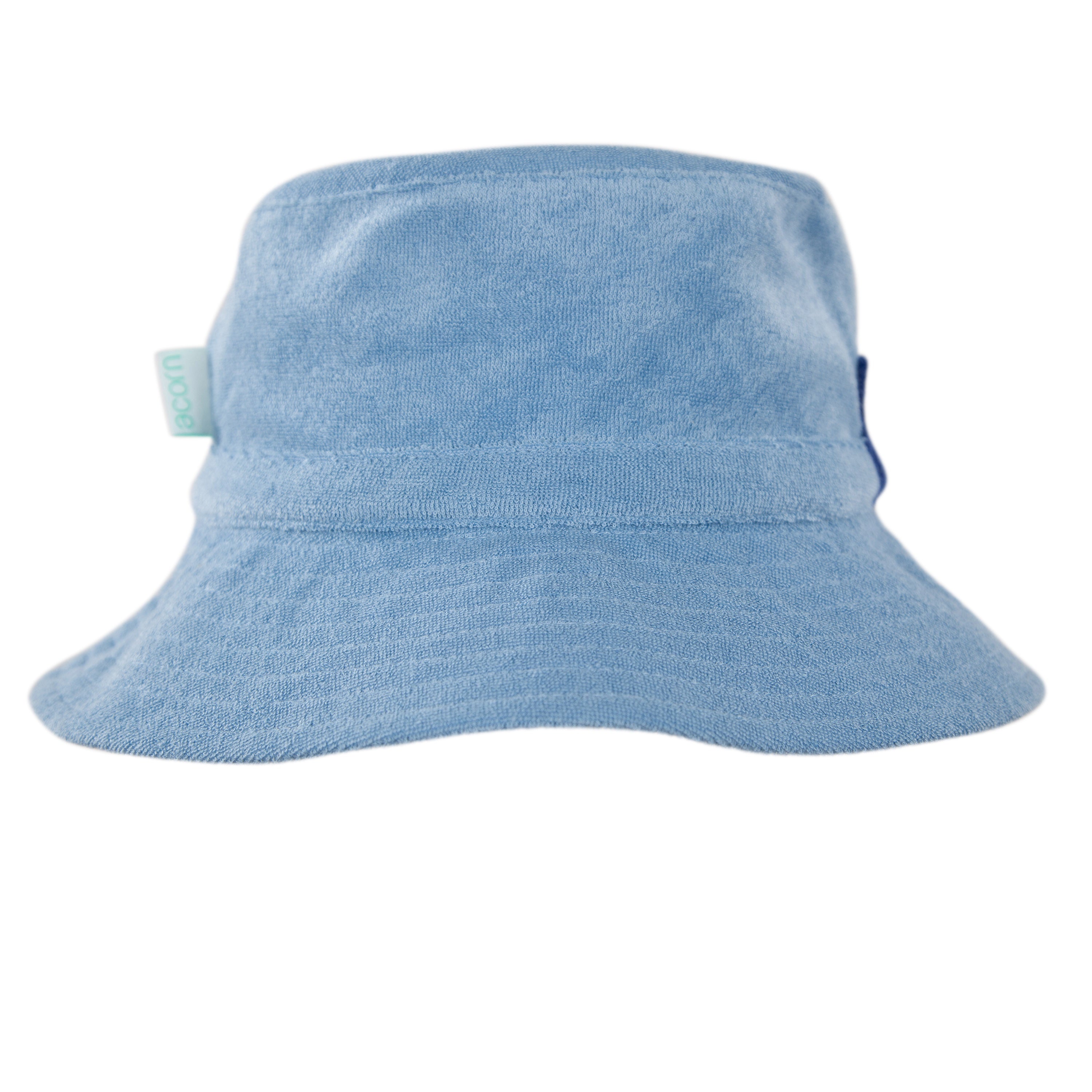 Terry Towling Bucket Hat - Mid Blue – Daisy and Hen