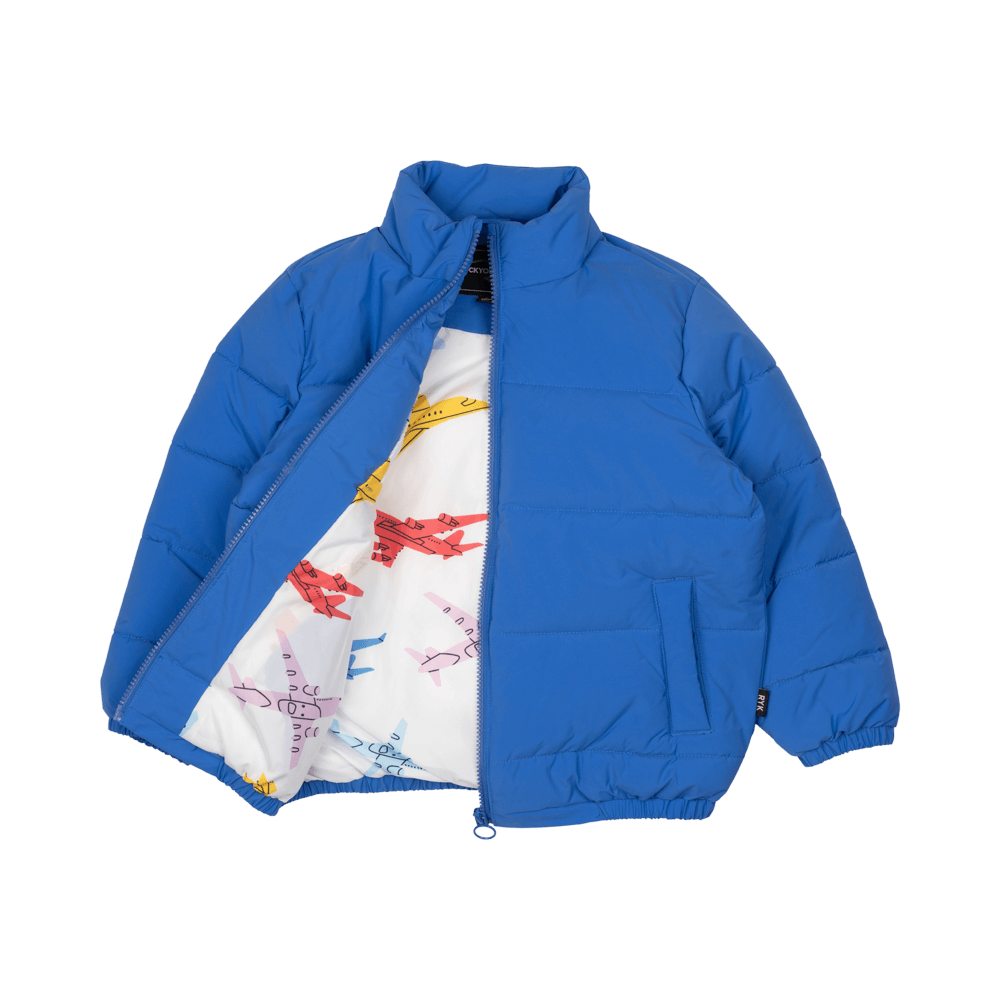 Puffer Jacket - Big Jet Plane – Daisy and Hen