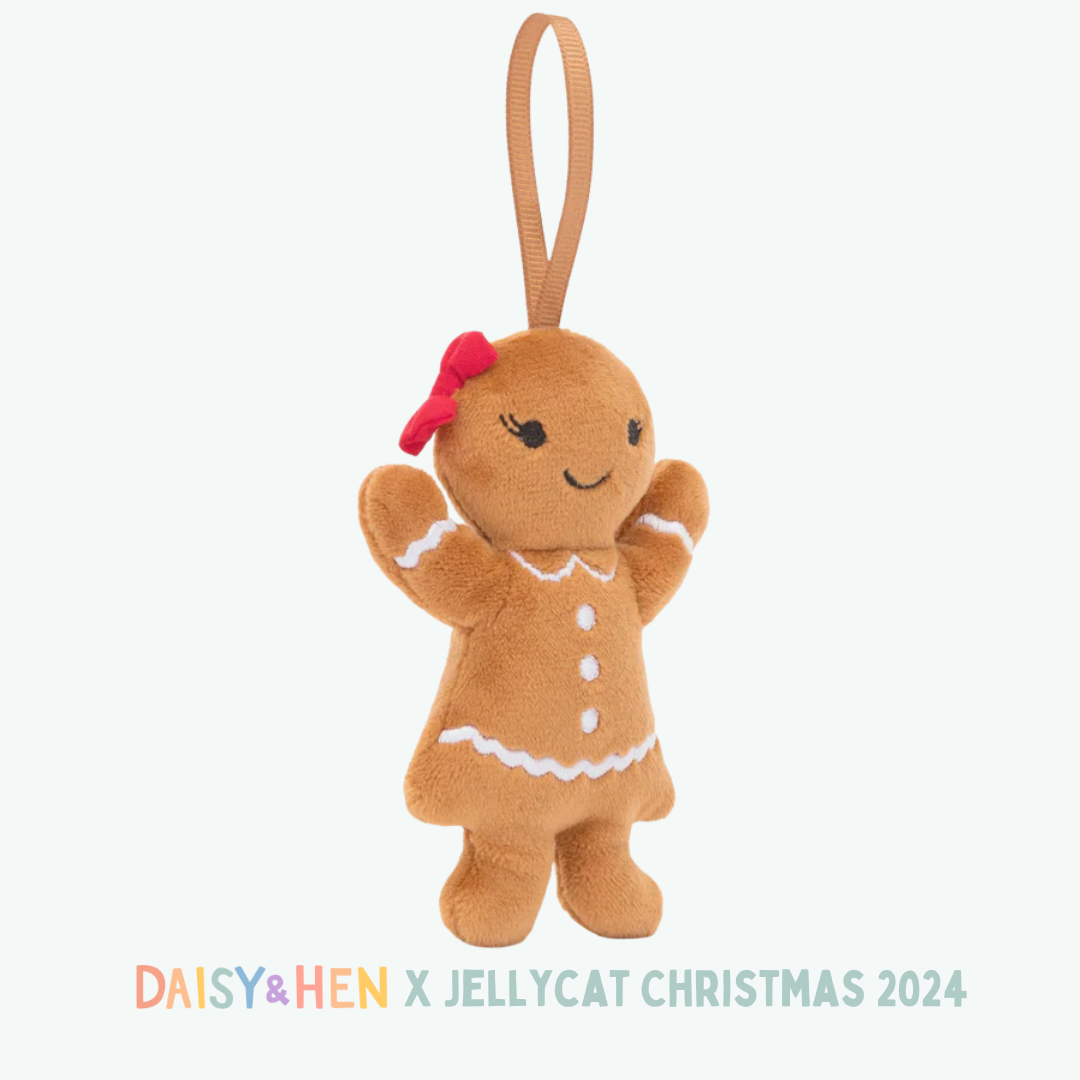 Jellycat Festive Folly Gingerbread Ruby – Daisy and Hen