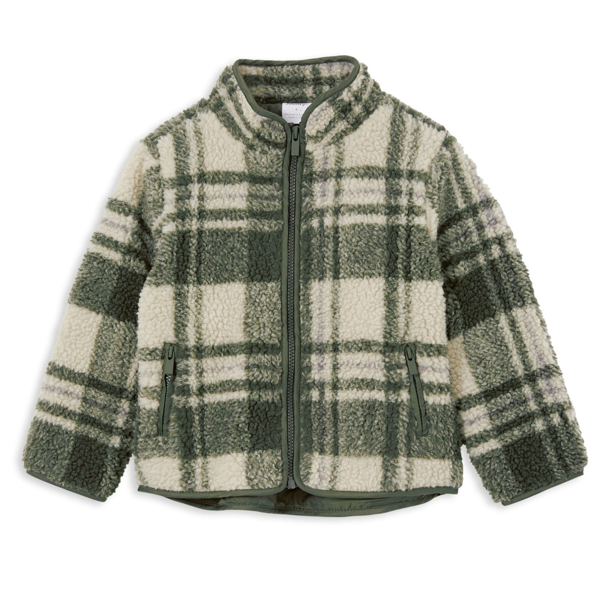 Sherpa Jacket - Check – Daisy and Hen