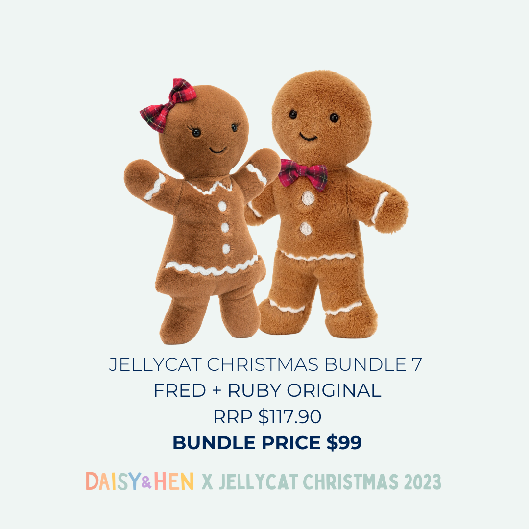 JELLYCAT Fred + Ruby Original Bundle – Daisy and Hen
