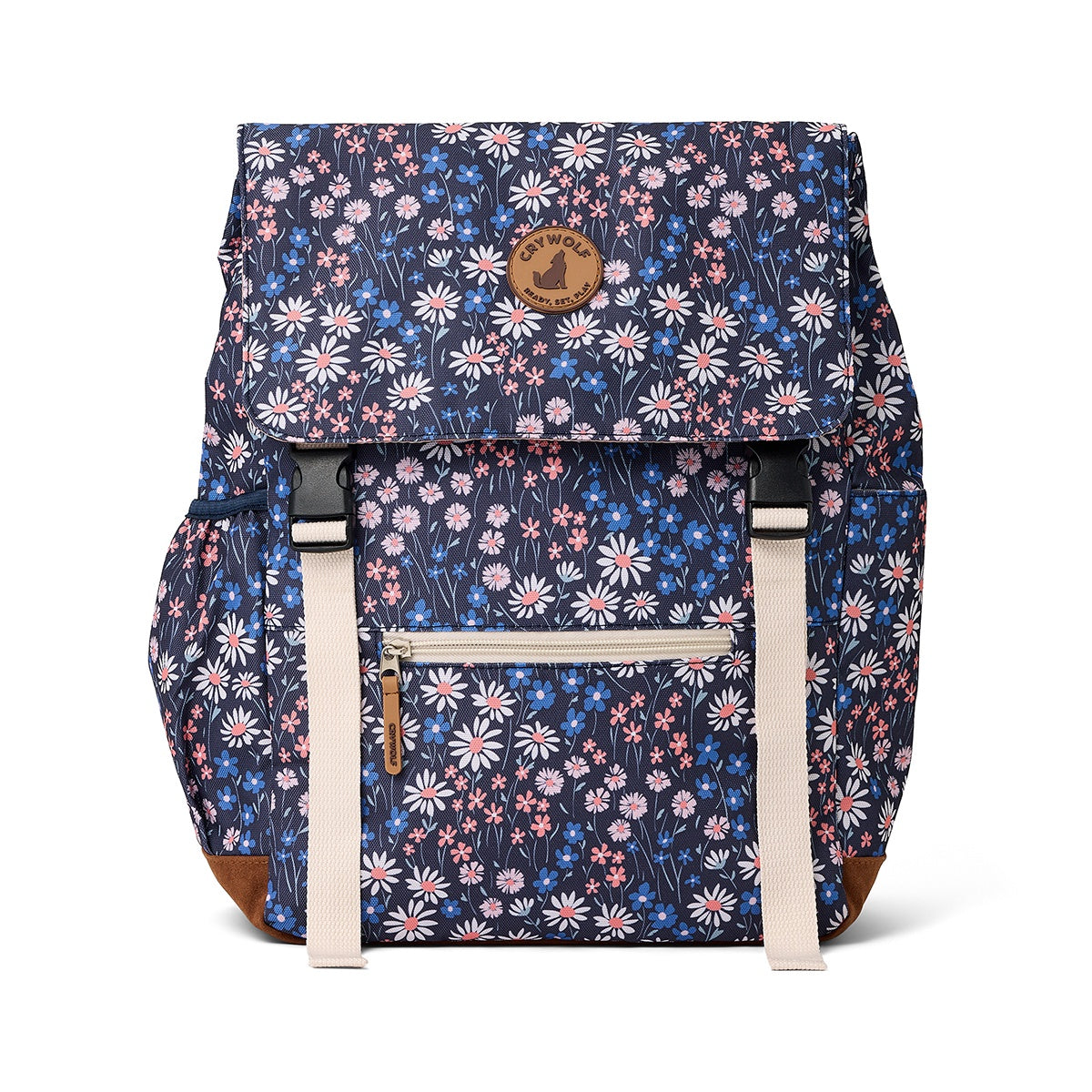 Crywolf Knapsack - Winter Floral – Daisy and Hen