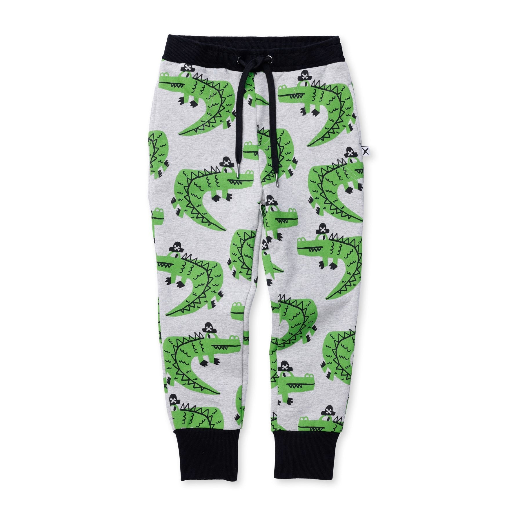 Minti Captain Croc Furry Trackies - Grey Marle – Daisy and Hen