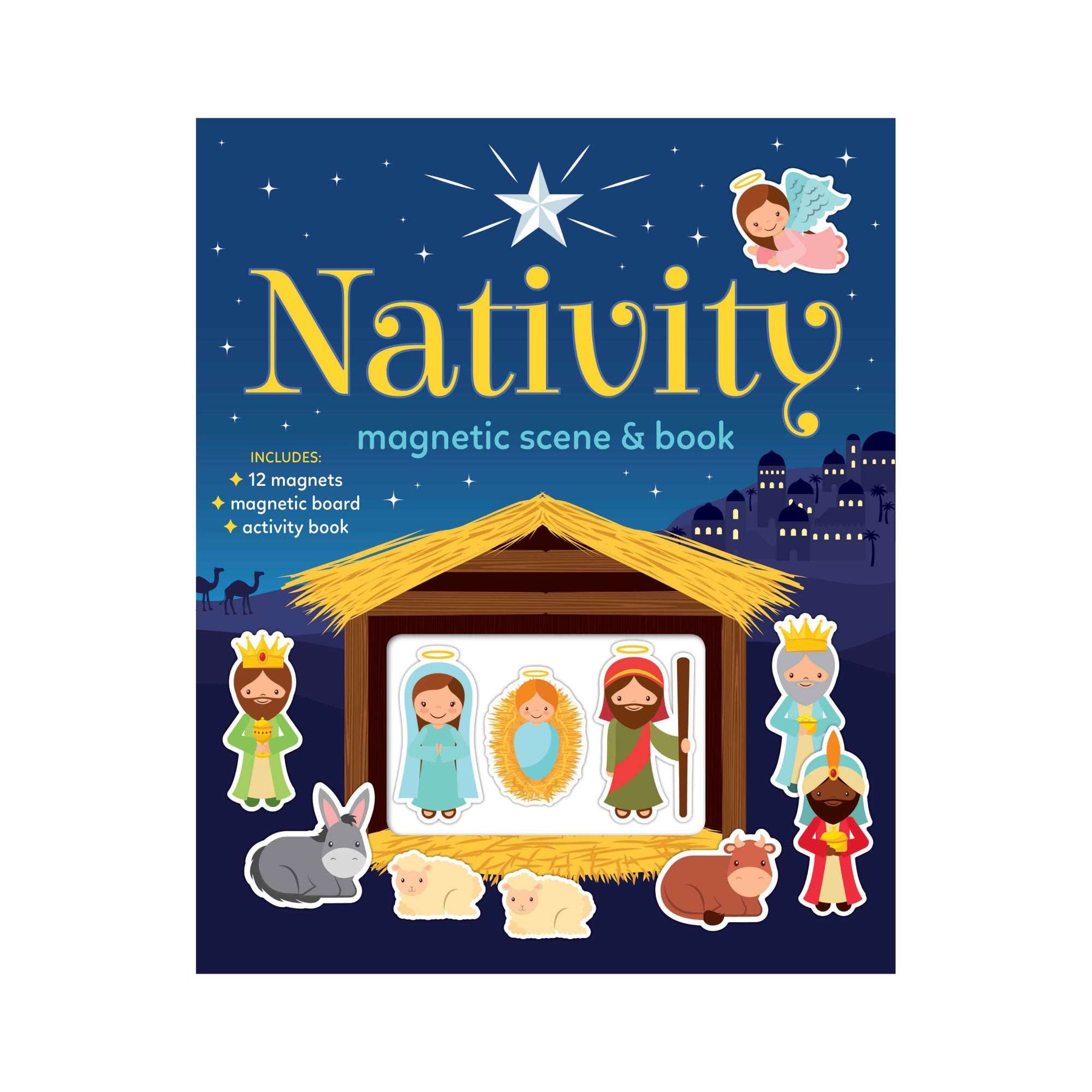 Magnetic Folder - Nativity Scene and Book – Daisy and Hen