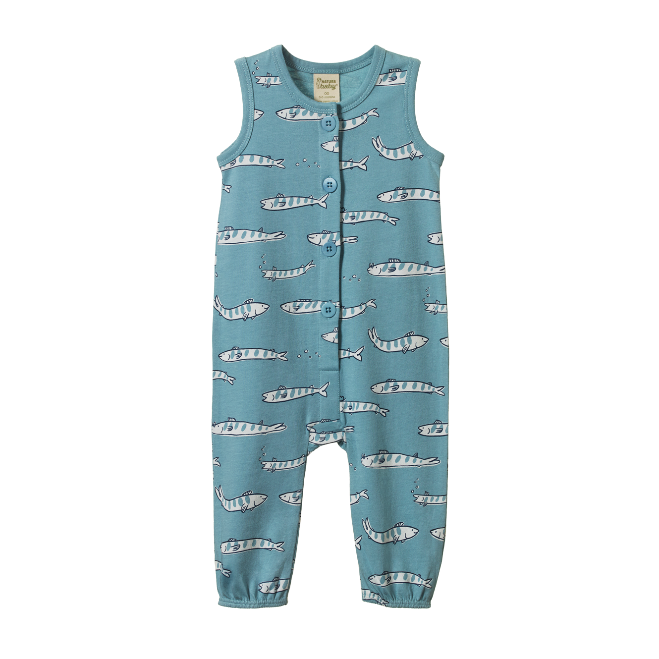 Nature Baby August Suit - South Seas Mineral Print – Daisy and Hen