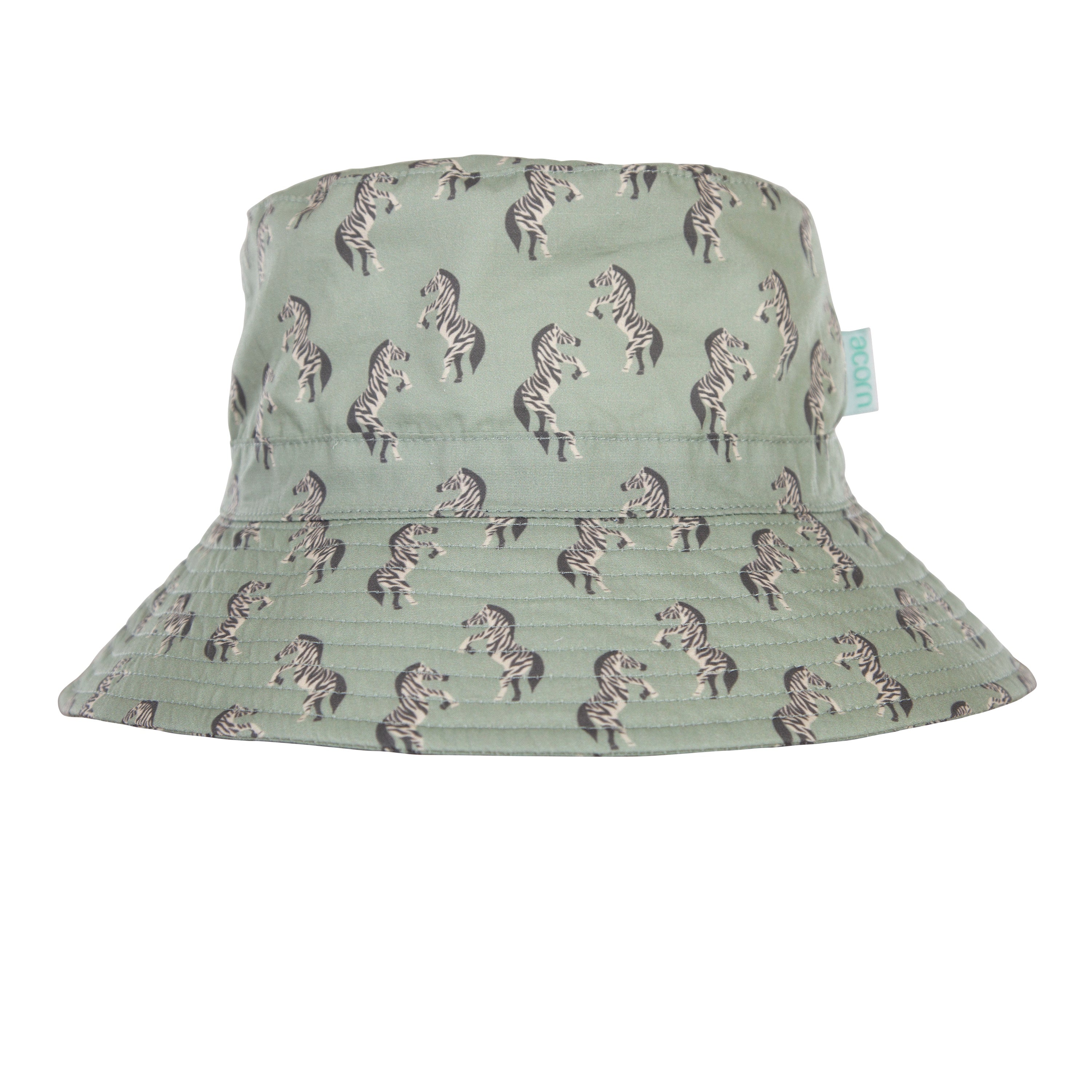 Acorn Wide Brim Bucket Hat - Dancing Zebra – Daisy and Hen