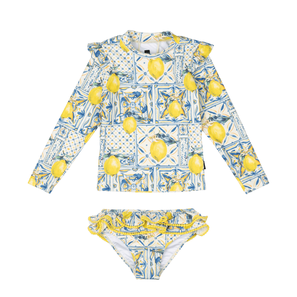 Rock Your Baby Rashie Set - Majolica – Daisy and Hen