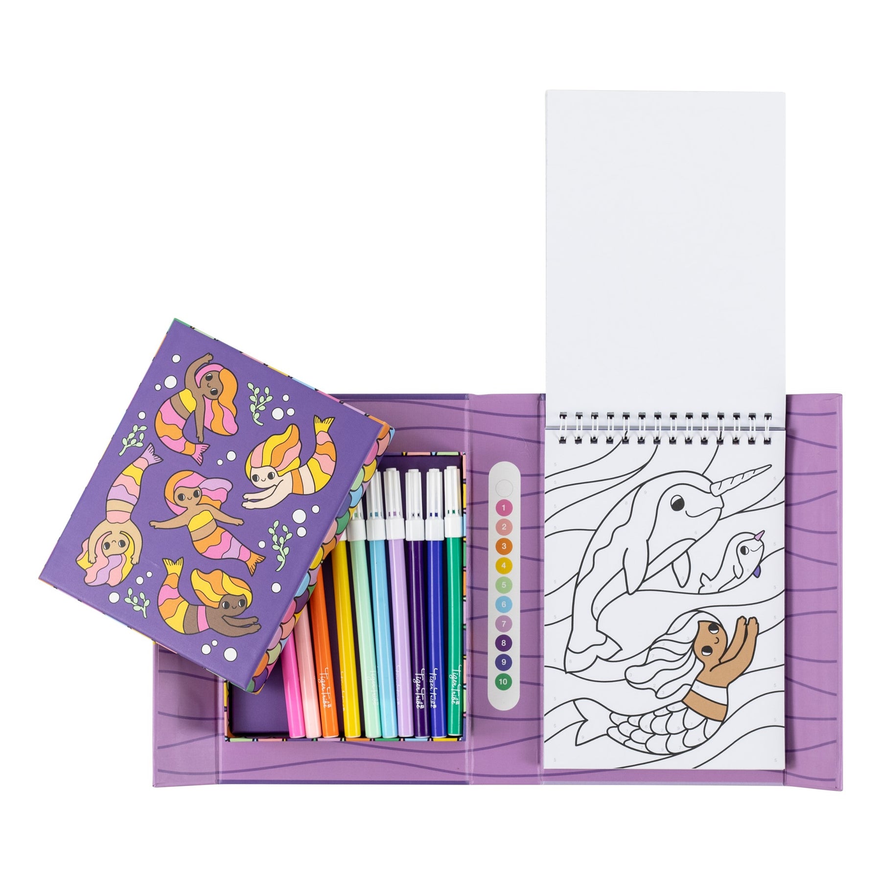 Colour by Numbers - Mermaids and Friends – Daisy and Hen