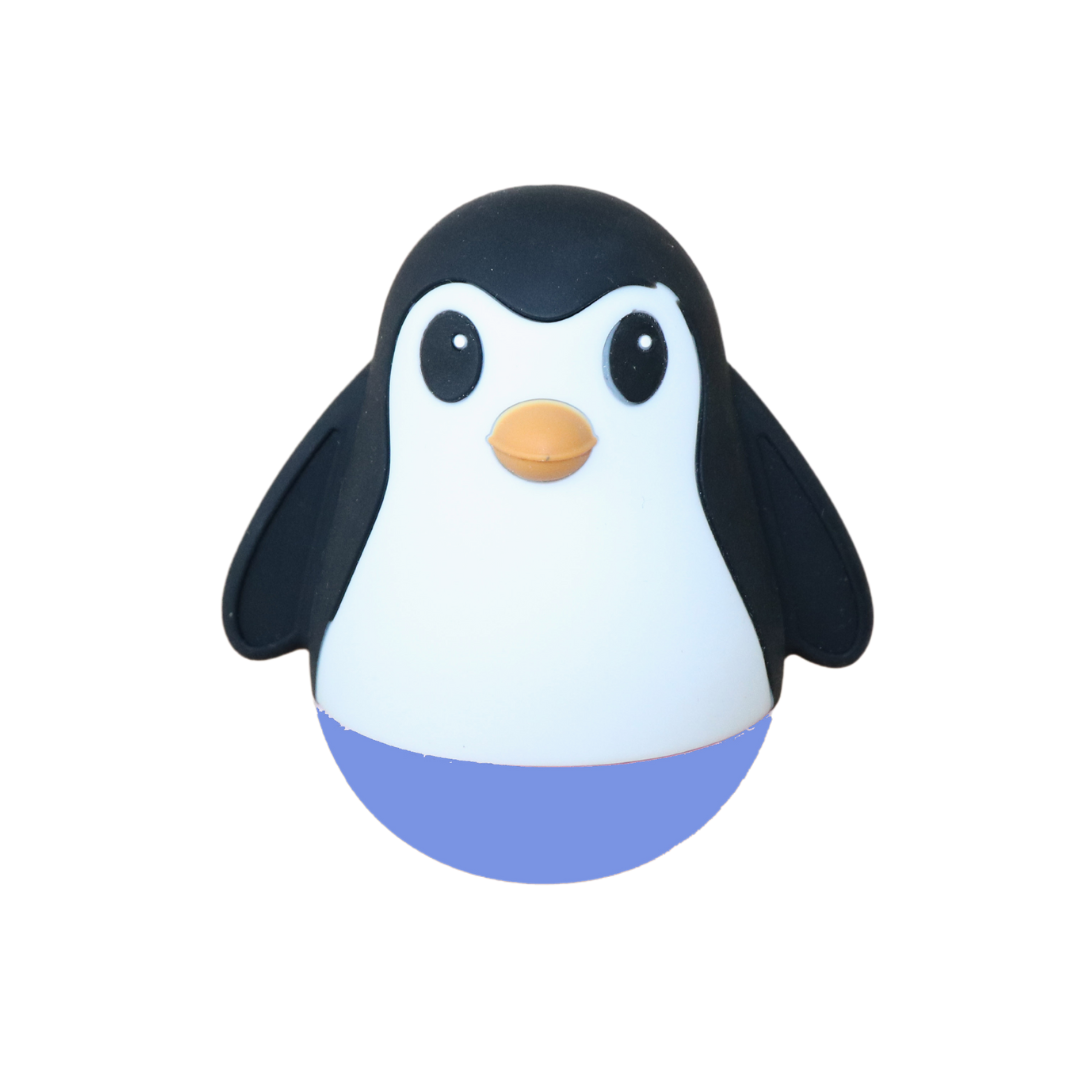 Penguin Wobble - Soft Blue – Daisy and Hen